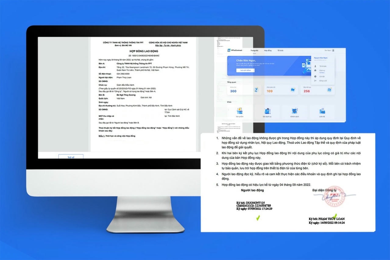 Signing Labor Contracts Via Fpt Econtract Feasible In Terms Of Both Legal Validity And