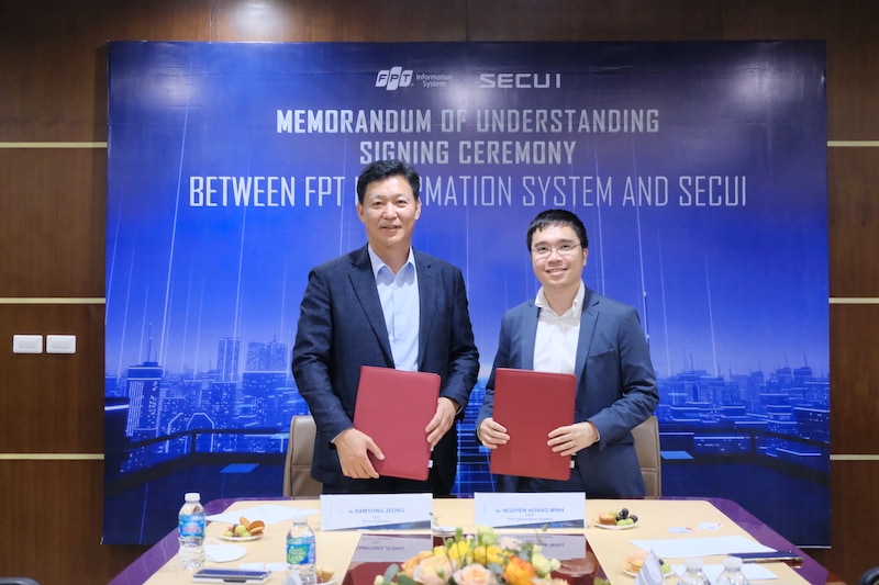 SECUI and FPT IS sign strategic cooperation agreement in Network security - FPT IS - EN