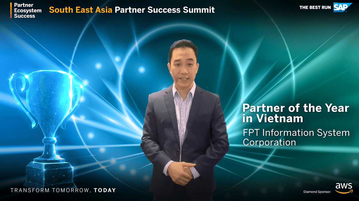 FPT IS is the only partner in Vietnam honored by SAP with 2 awards of ...