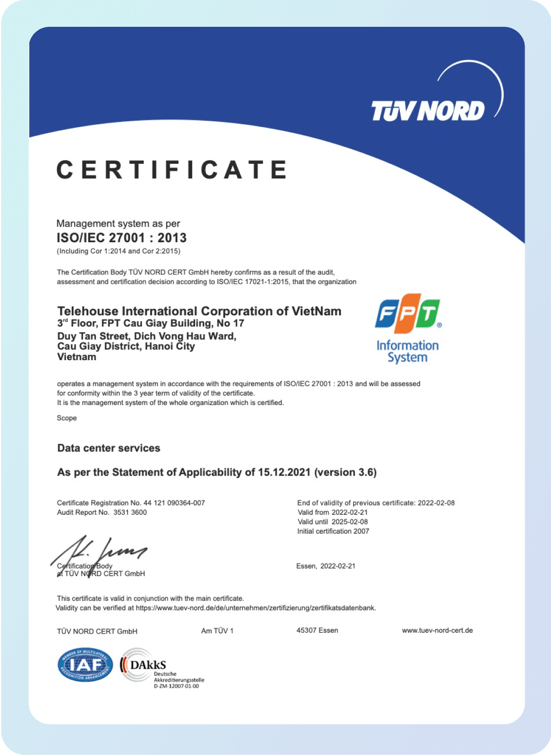 Telehouse vietnam data center