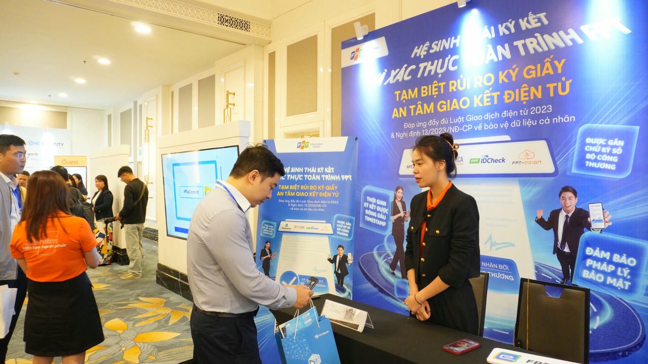 FPT IS demonstrates an ecosystem of digital signing and authentication ...