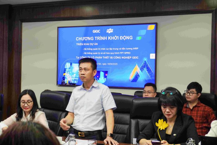 FPT and GEIC launch project for implementing FPT.iHRP - HR Management ...