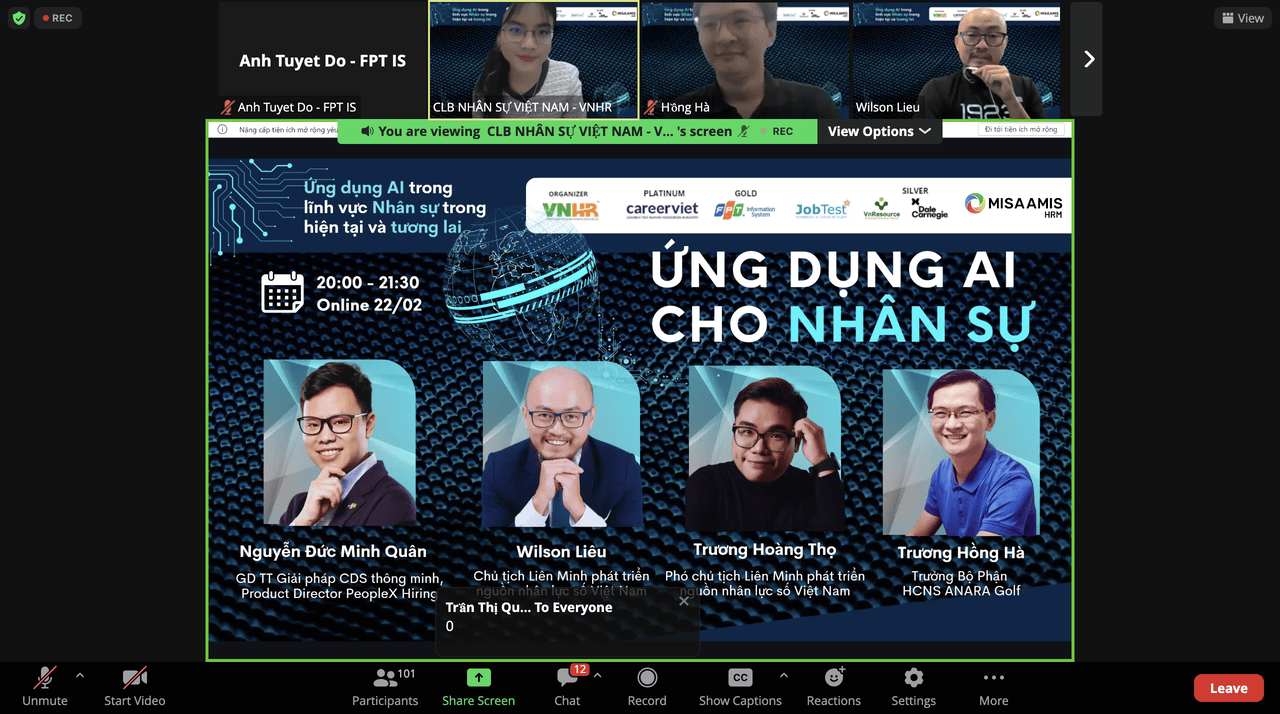 FPT IS expert offers plans to help businesses improve human resource ...