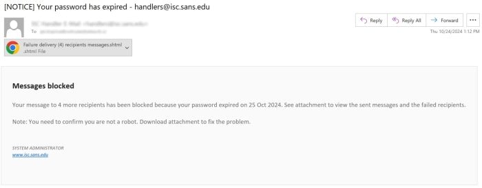 HTML attachments in phishing emails steal information and send it to Telegram channels. - FPT IS ...