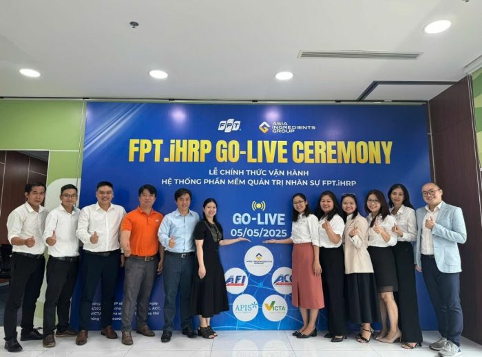AIG and FPT officially launch the FPT.iHRP Human Resource Management System - FPT IS - EN