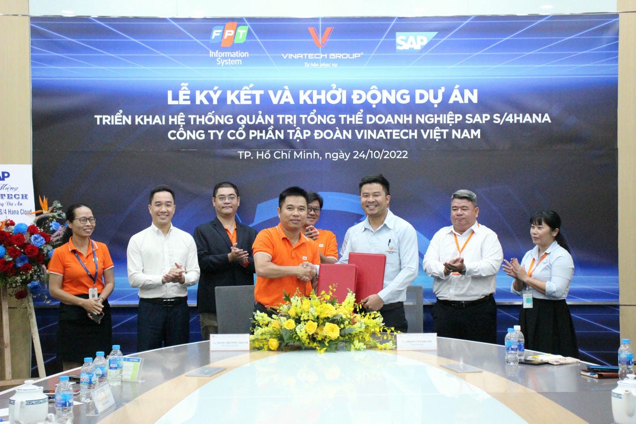 Vinatech Group “bắt tay” FPT IS triển khai hệ thống quản trị tổng thể ...